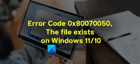 Fix Error X The File Exists On Windows