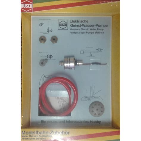 Busch 7395 Miniature Electric Water Pump Ho Scale Model Railway