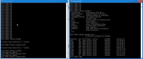 Hsrp Disabled On Switch L3 4507 Cisco Community