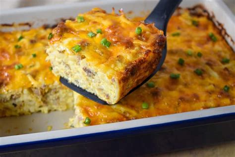 Sausage Hash Brown Casserole Cook2eatwell