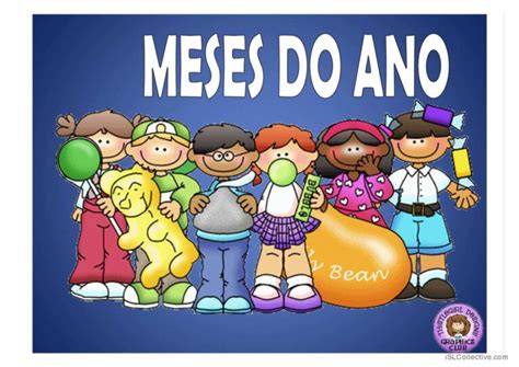 Meses Do Ano English Esl Powerpoints