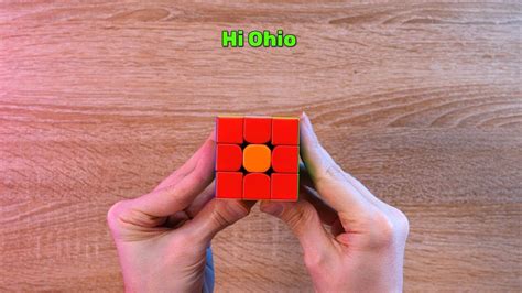 How To Make Hi Ohio Pattern In 3x3 Rubiks Cube All Rubiks Cube Patterns Tutorial Youtube