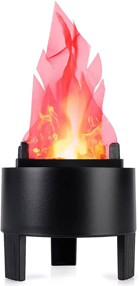 LED Artificial Fake Fire Flame Light 3D Flickering Fire Flame