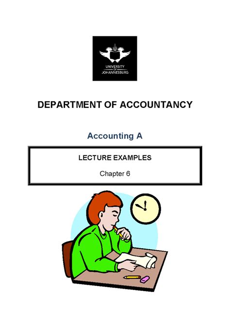 Acc A Chapter 6 Lecture Examples Acc0aa1 Department Of