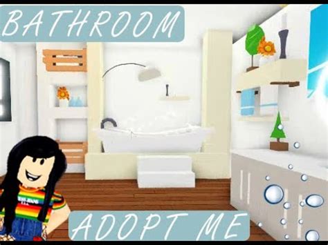 Cómo decorar un baño en adopt me Roblox How to make a bath in