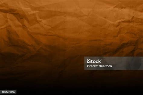 가로 빈 빈 얼룩진 거친 질감의 짙은 갈색 단색 배경 추상적이고 퇴색된 구겨진 종이 질감과 바닥에 비네트가 있습니다 0명에 대한 스톡 벡터 아트 및 기타 이미지 Istock