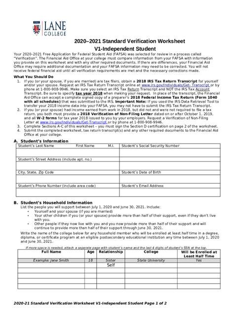 Hostosmedia20202021 Standard Verification Worksheet