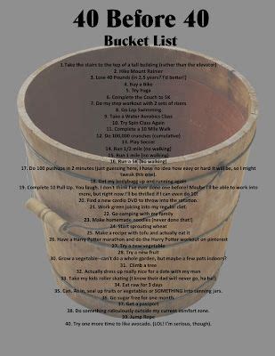 A Bucket With The Words Before Written On It