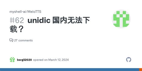 Unidic Issue Myshell Ai Melotts Github