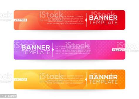 Latar Belakang Desain Banner Web Abstrak Atau Templat Header Komposisi