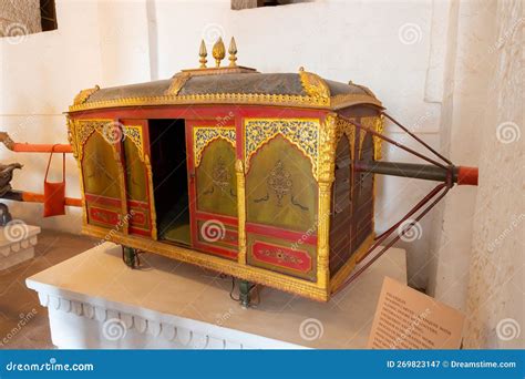 Wooden Curved Structure Building With Modern Architectural Design Editorial Photo