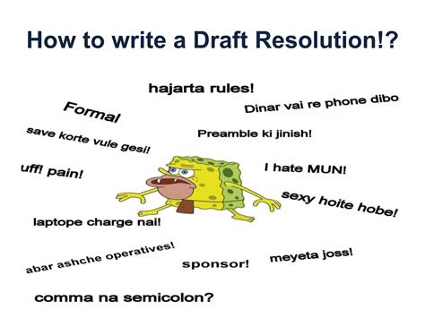 Mun Draft Resolution Basics Pptx