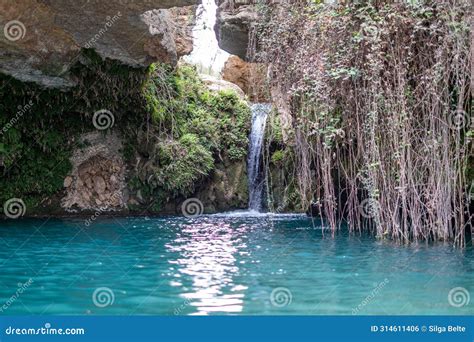 Secluded Waterfall Royalty Free Stock Image 103788934