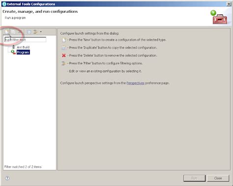 IT Tips Eclipse External Tools
