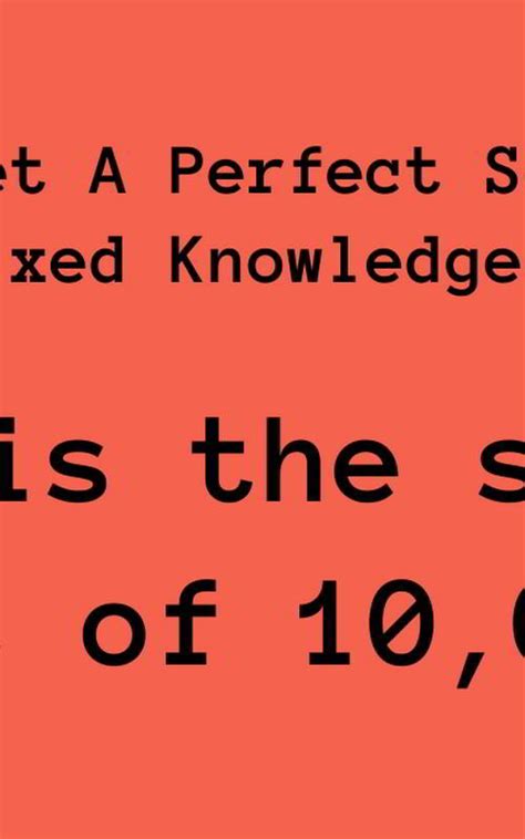 Mixed Knowledge Quiz Can You Ace It