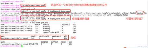 【kubernetes】关于k8s集群的声明式管理资源 技术分享 云服务器