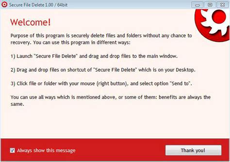 Download Secure File Delete V100 Freeware Afterdawn Software Downloads