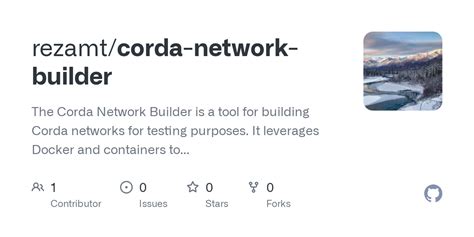 Github Rezamtcorda Network Builder The Corda Network Builder Is A