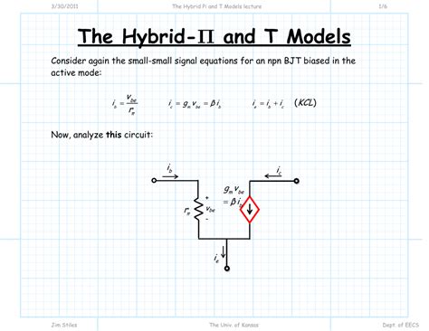 Hybrid Pi Model Of Transistor At Sandra Santos Blog