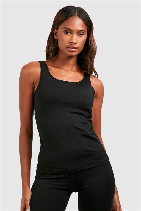 Dsgn Studio Supersoft Peached Sculpt Padded Tank Top Top Boohoo Usa