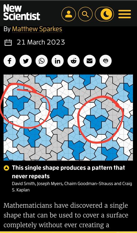 new scientist on twitter meet the most exotic bathroom tile in