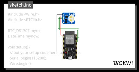 Rtc Wokwi Esp32 Stm32 Arduino Simulator