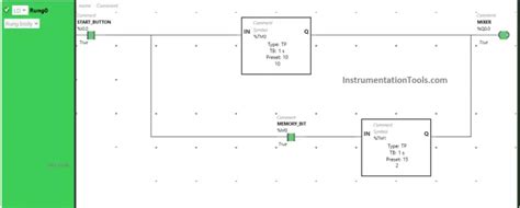 Batch Mixing With Plc Ladder Logic Program