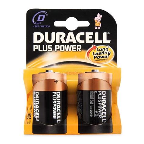 Duracell BATTERIE ALKALINE TORCIA D PLUS 1 5V MN1300 MN1300 D2 Prezzo