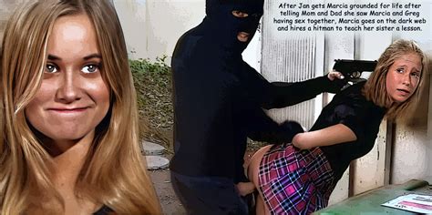 Post 6354783 Eve Plumb Fakes Jan Brady Marcia Brady Maureen Mccormick Star Artist The Brady Bunch