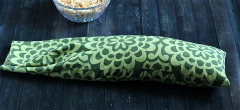Diy Microwavable Heating Pad With Corn Hearth And Vine