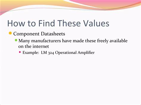Operational Amplifiers Ppt