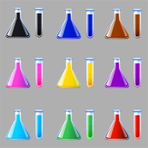 Laboratory Vector Images Over