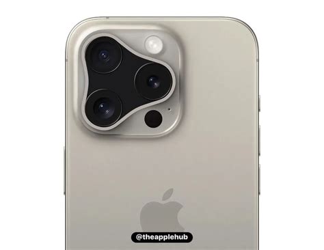 Iphone 16 Pro Un Design Dîlot De Caméra Inspiré Dun Rasoir électrique