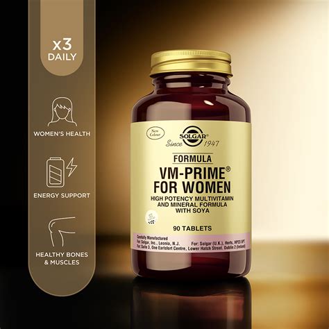 Solgar® Formula Vm Prime For Women Tablets Pack Of 90