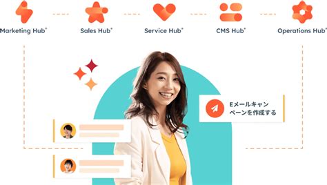 Hubspot（ハブスポット）｜貴社のビジネスに最適なcrmソフトウェア、ツール、リソースをご提供します