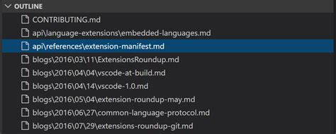 Can T Navigate From Search Editor Outline View Issue Microsoft Vscode GitHub