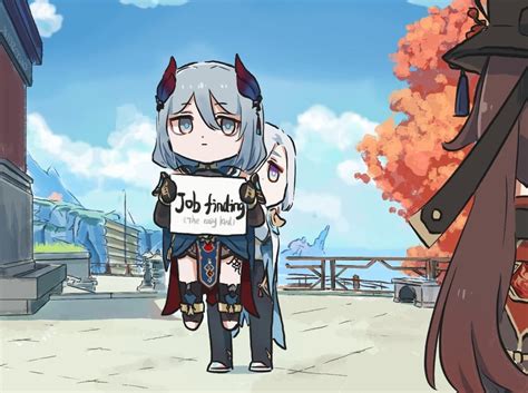 Hu Tao Shenhe And Hanya Genshin Impact And More Drawn By Xinzoruo Danbooru