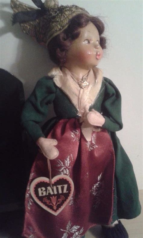 Baitz Doll 1980s Austrian Composition Head Felt Hands 9 1824915167