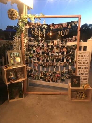 12 Of The Best Picture Display Ideas For Your Grad Party Twins Dish