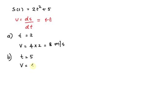 Solved It Is Known That The Displacement Of A Particular Object Is