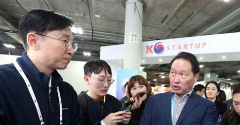 스타트업에 진심인 최태원 베트남 빈그룹에 소개해주겠다[ces 2024]