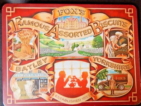 Foxs Famous Assorted Biscuits Empty Tin 1095 Picclick Au