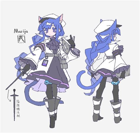 Marija Arknights And 1 More Drawn By Thurim6 Danbooru