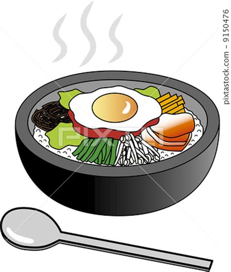 돌솥 비빔밥 스톡일러스트 9150476 PIXTA