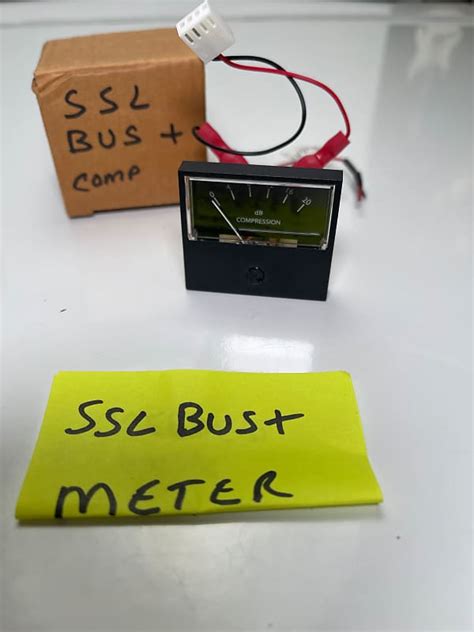 Solid State Logic The Bus Compressor Meter Single Repair Reverb