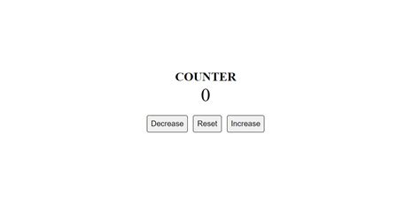 github rafaelm10 challenge counter challenge create one counter who have three itens