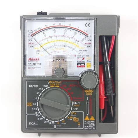 Jual Multimeter Avometer Analog Multitester Tester Heles YX 360TRD