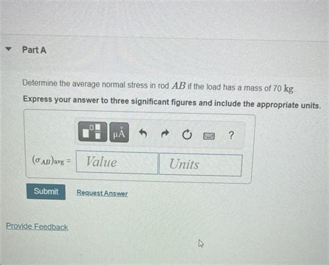 Solved Fundamental Problem 1 12 The Diameter Of Rod AB Is 8 Chegg