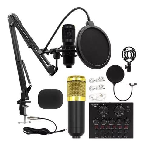 Kit Interface Mesa V Microfone Bm Braço Articulado Parcelamento sem juros