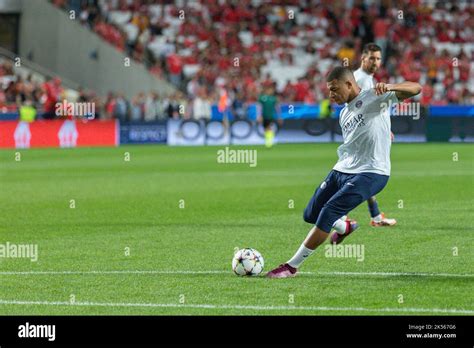 October 05 2022 Lisbon Portugal Paris Saint Germain S Forward From